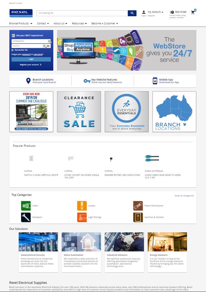 New Rexel and John R Turk Websites! | Rexel Australia